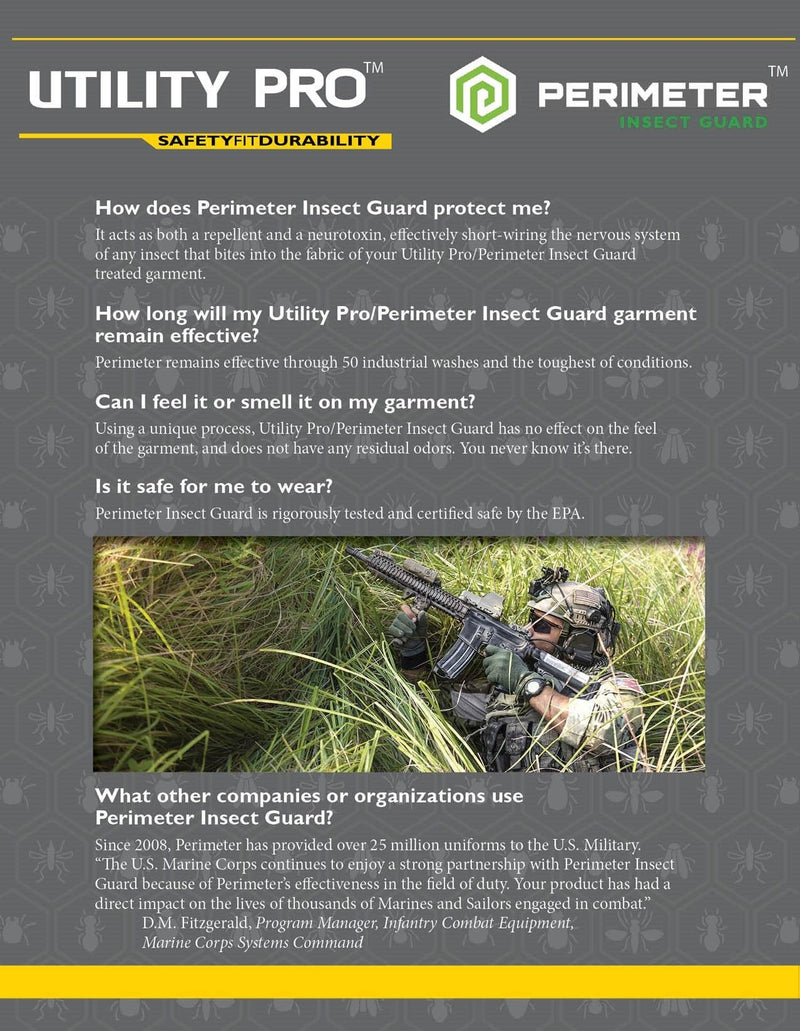 Long Sleeve Knit Shirt w/ PERIMETER™ Insect Guard - Utility Pro Wear